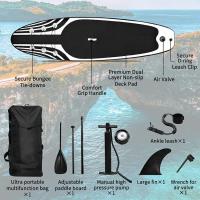 China Triple Laminated Inflatable SUP Paddle Boards 300LBS Capacity for sale