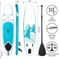 China Double Layer Drop Stitch Isup Paddle Touring Sup Board Water Play Equipment for sale
