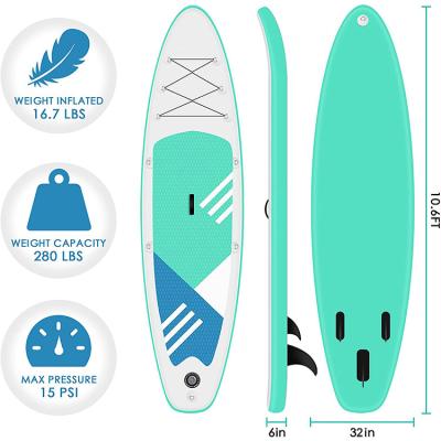 China OEM Military Grade Pvc Paddle Surfing Board Inflatable Stand Board for sale