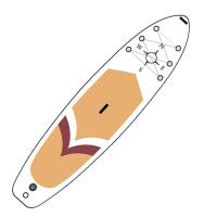 China Custom Inflatable Paddle Board Inflatable Paddle Board Standup Isup Inflatable Surfboard for sale