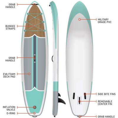 China Surfing Board Stand Up Paddleboard Sup inflatable Surf Board for sale