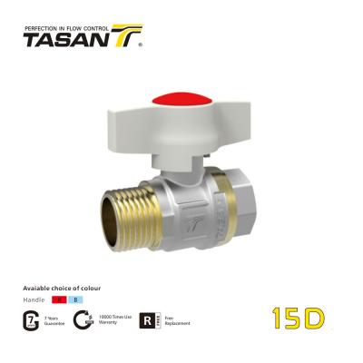 China CE Plumbing Systems 1.5 Inch Brass Ball Valve ISO 228 Threaded for sale