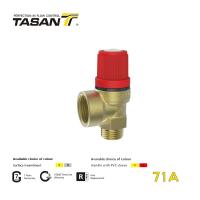 China CE TASAN 1inch Brass Safety Valve Brass Safety Relief Valve Antiwear 71A for sale
