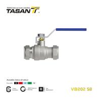 China VB202 58 Brass Ball Valve With Compression End And Lever Handle 232 Psi for sale