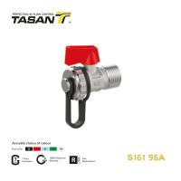 China S161 96A Brass Boiler Ball Valve Male ISO 228 Thread 16 Bar , 3/8''~1/2'' for sale