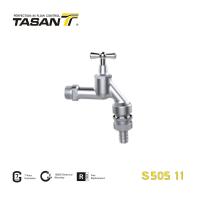 China Male Threads Brass Bibcock Brass Water Faucet 1/2inch-3/4inch Slow Open S505 11 for sale