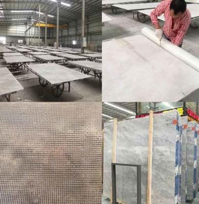 China Different width and very flexible fiberglass net used for granite for sale