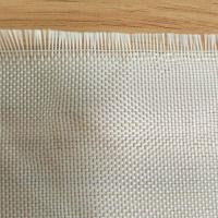 China White color Plain woven fiberglass fabric for insulation material for sale