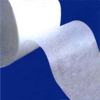 China White color and high strength fiberglass tissue for wall covering for sale