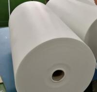 China White color high strength and fire – resistant fiberglass veil used for carpet tiles for sale