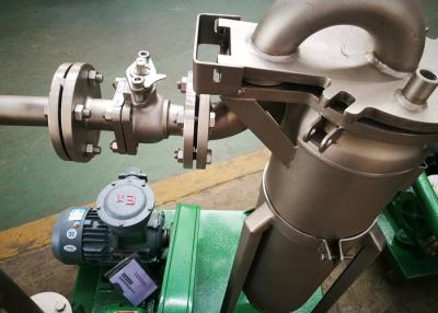 China Pressure 0.4 MPA Industrial Bag Filters For Vegetable Oil / Cosmetic for sale