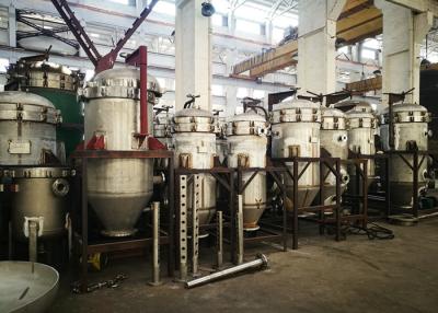 China Small Vertical Pressure Leaf Filter With Automatic Valve Discharge Vibration System for sale