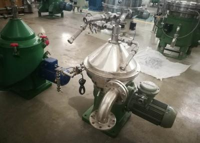 China High Speed Disc Oil Separator , Three Phase Oil Centrifugal Separator For Food Stuff for sale