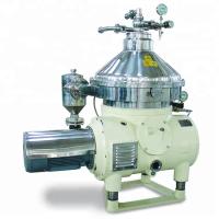 China 316 Stainless Steel Disc Stack Milk Fat Separator with PLC Control and High Capacity 5000 L/H for Dairy Factory Use for sale