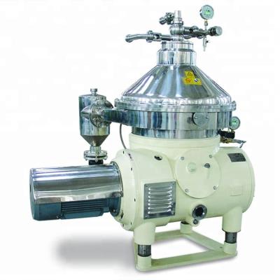 China 316 Stainless Steel Disc Stack Milk Fat Separator with PLC Control and High Capacity 5000 L/H for Dairy Factory Use for sale