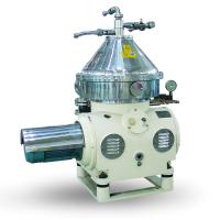 China Automatic Disc Stack Stainless Steel Milk Cream Separator Low Power Consumption for sale