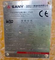China 300KW Sany Used Rotary Drilling Rig Engine Power SR365 2019 for sale