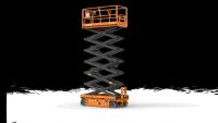 China Man Boom Lift Skyboom SSL-16HD Electrical Scissor Boom Lift 15.8m Working Height for sale