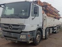 China Used Concrete Boom Pump 25 Tons PLC Control System for sale