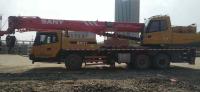 China Yellow Color Used Truck Crane 25 Tons Sany STC250 U Shape Boom for sale