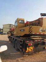 China Yellow Color Used Truck Crane 25 Tons Sany STC250 U Shape Boom for sale