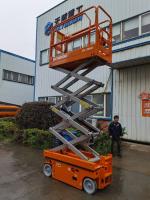 China 230kg capacity Diesel Scissor Lift 7.8m Working Height CE Approved for sale