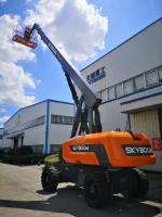 China Diesel Telescopic Boom Lift 29.8m Working Height SKYBOOM GTBZ-28J Model for sale