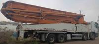 China Zoomlion Used Concrete Pump Truck 52m Euro3 with Mercedes Benz Chassis for sale