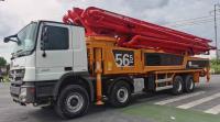 China Diesel Truck Used Putzmeister Concrete Pump M56-5 148M³/H With 5 Sections for sale