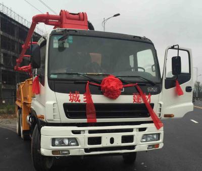 China 37 Meter Used Concrete Pump Truck 100m³/H 8.3mpa 12mpa Pressure for sale