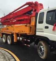 China 37 Meter Used Concrete Pump Truck 100m³/H 8.3mpa 12mpa Pressure for sale