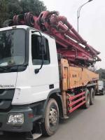 China Boom Used Concrete Pump Truck 46m / 4 Section 125mm Pipe CE Certificate for sale