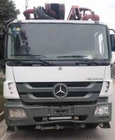 China Boom Used Concrete Pump Truck 46m / 4 Section 125mm Pipe CE Certificate for sale