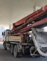 China Sany Brand 37M Used Concrete Pump Truck With 5 Boom Section for sale
