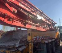 China Sany 46M Used Concrete Pump Truck With Mercedes Benz Model 2011 for sale