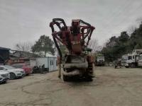 China Used Sany Concrete Pump Truck 46 meter with 24.8 tons capacity for sale