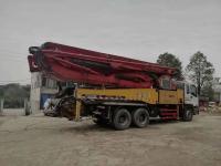 China Used Sany Concrete Pump Truck 46 meter with 24.8 tons capacity for sale