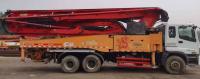 China 5 section Used Boom Truck , Concrete Line Pump Truck Sany 49M for sale