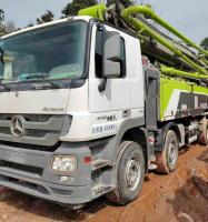 China 56M Concrete Pump Truck With Boom Used ZLJ5440THBK 56X-6RZ Model for sale