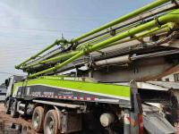 China 56M Concrete Pump Truck With Boom Used ZLJ5440THBK 56X-6RZ Model for sale