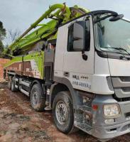 China 56M Concrete Pump Truck With Boom Used ZLJ5440THBK 56X-6RZ Model for sale