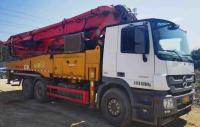 China 5 Boom Used Concrete Pump Truck 47m with Mercedes Benz Chassis for sale