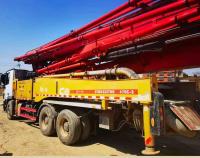 China 5 Boom Used Concrete Pump Truck 47m with Mercedes Benz Chassis for sale
