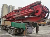 China 2nd hand 56m Pump Truck Sany brand with Mercedes Benz 3341 Model for sale