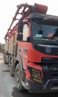 China Sany 56m Used Concrete Pump Truck With Volvo Chassis 172 M³/H Output for sale