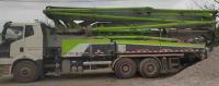 China 287KW Power Used Concrete Pump Truck 49M Vertical Reach With FAW Chassis for sale