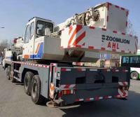 China Zoomlion Used Truck Crane 50 Ton QY50V532 Straight Arm Type for sale