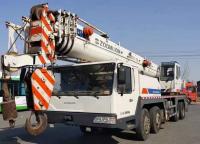 China Zoomlion Used Truck Crane 50 Ton QY50V532 Straight Arm Type for sale