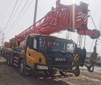 China STC200C5 Used Lorry Crane , Sany 20 Ton Truck Crane 80km/H Speed for sale