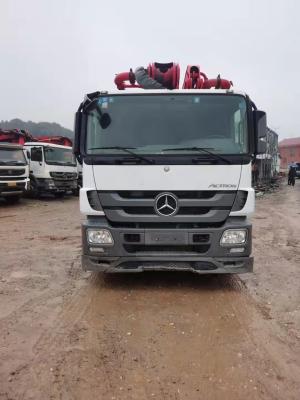 China Sany 56M Used Concrete Pump Truck With Mercedes Benz Chassis Model 2012 for sale